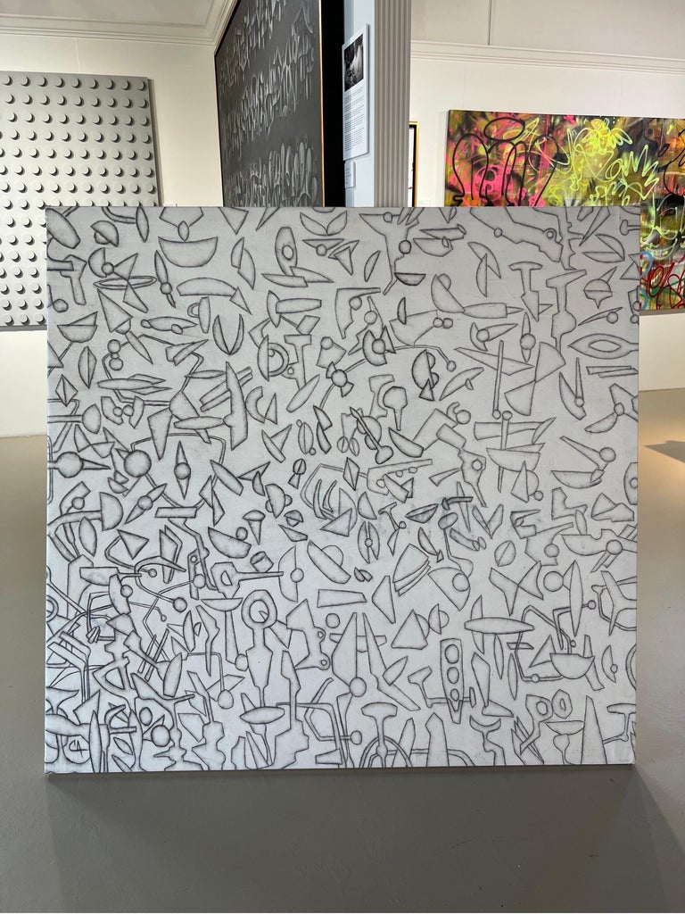 Maximo Caminero - Oil on Canvas by Maximo Caminero Titled: "White” For ...