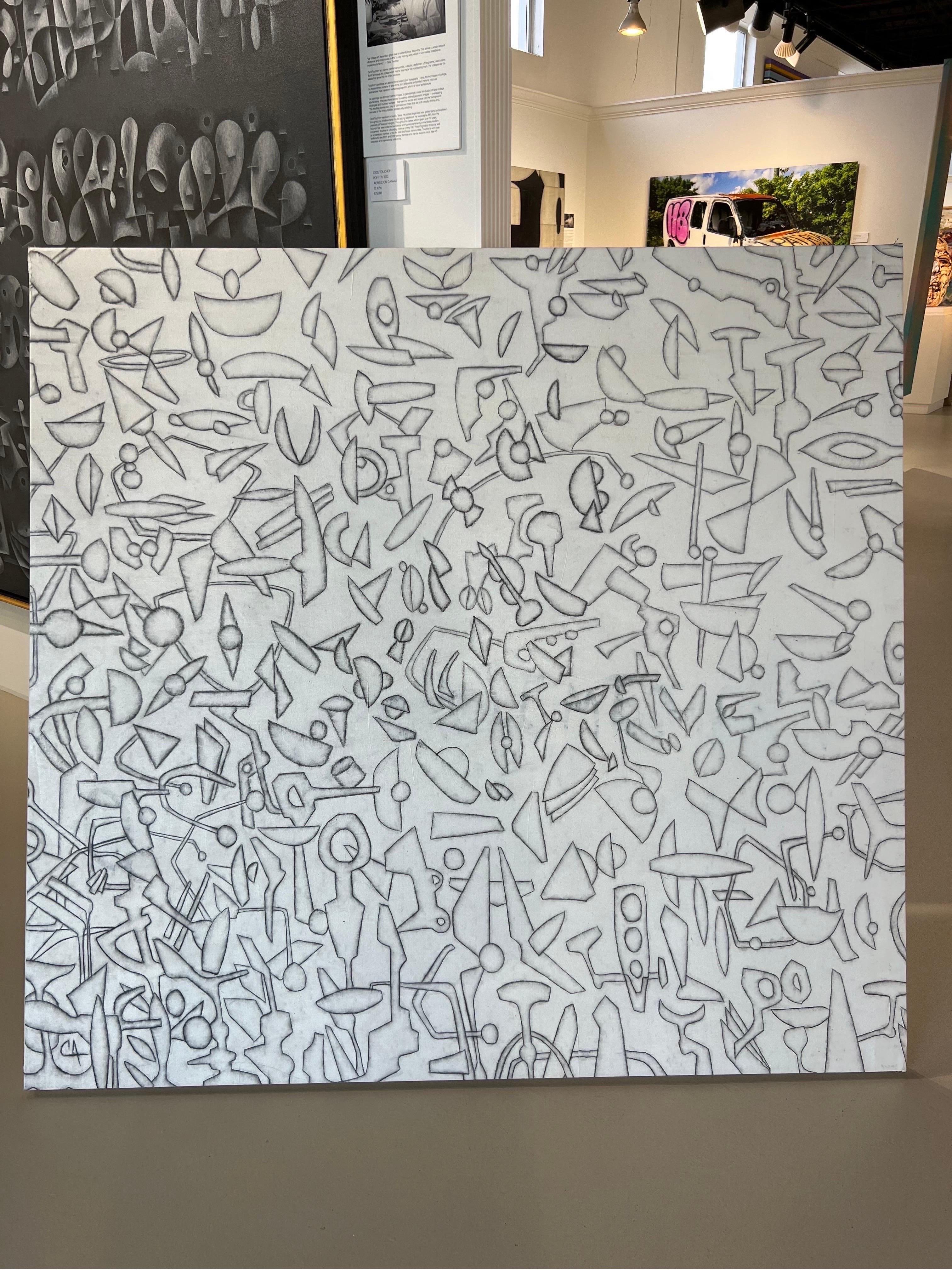 Maximo Caminero - Oil on Canvas by Maximo Caminero Titled: "White” For ...