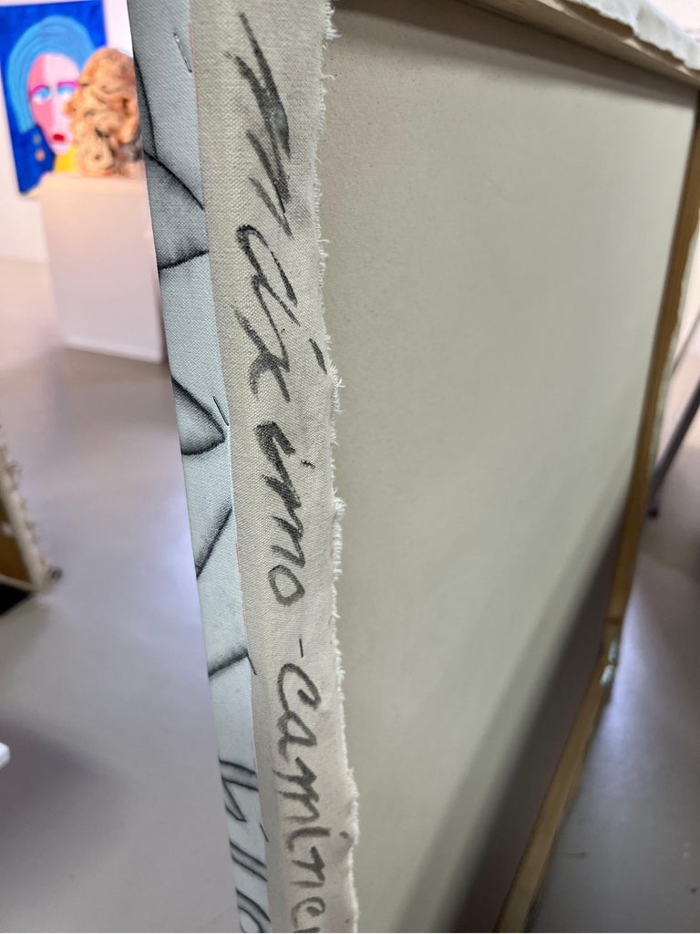 Maximo Caminero - Oil on Canvas by Maximo Caminero Titled: "White” For ...