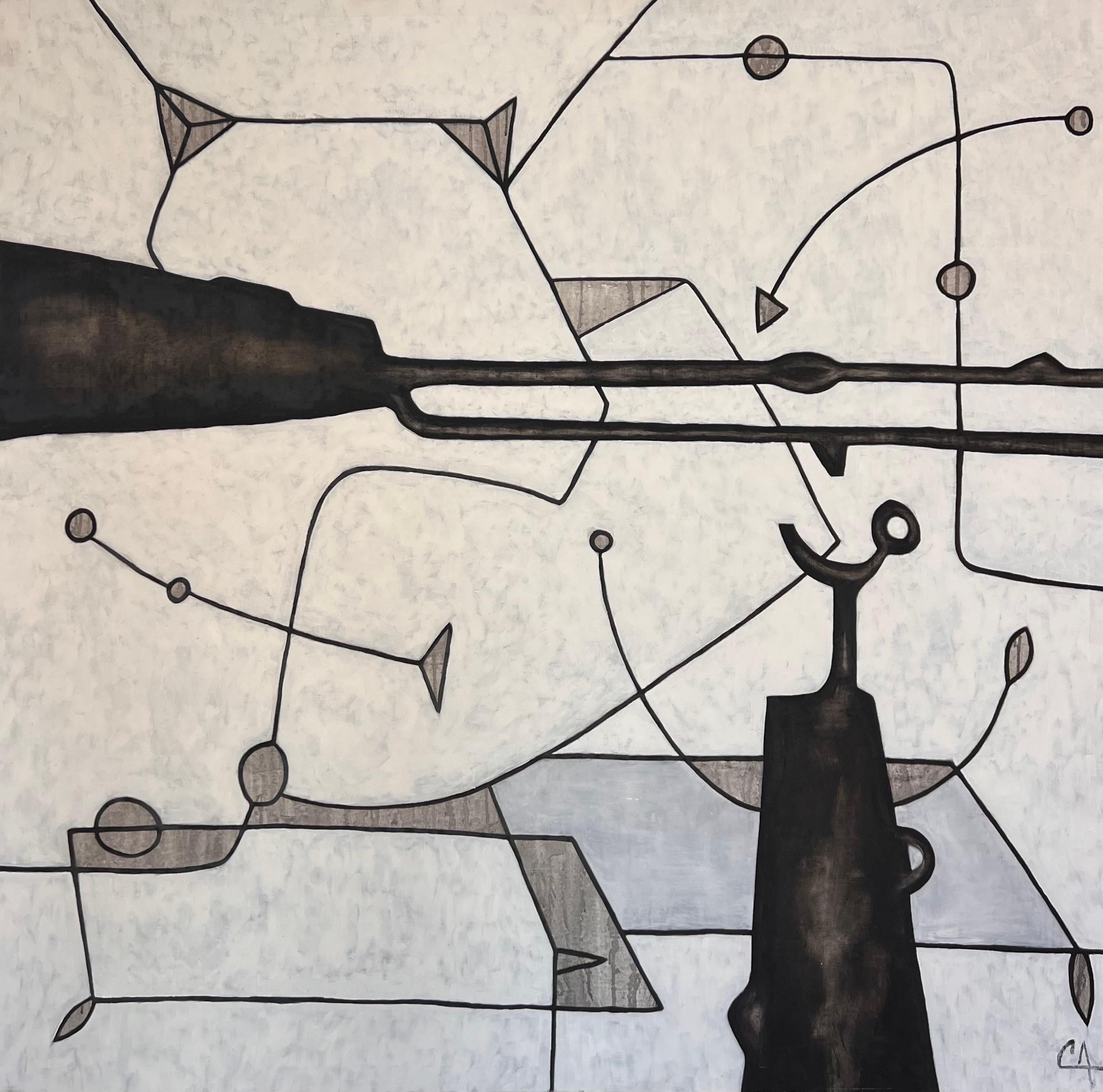 Maximo Caminero - Oil on Canvas by Maximo Caminero Titled: "White ...