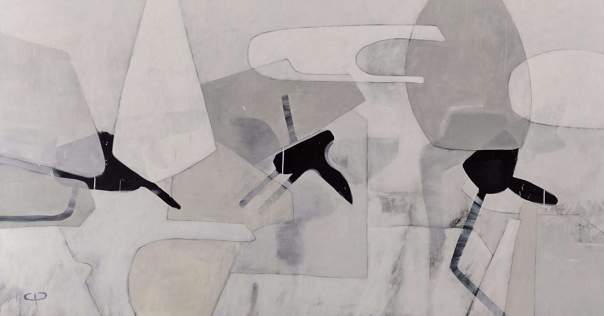 Maximo Caminero - Oil on Canvas by Maximo Caminero Titled: "Words” For ...