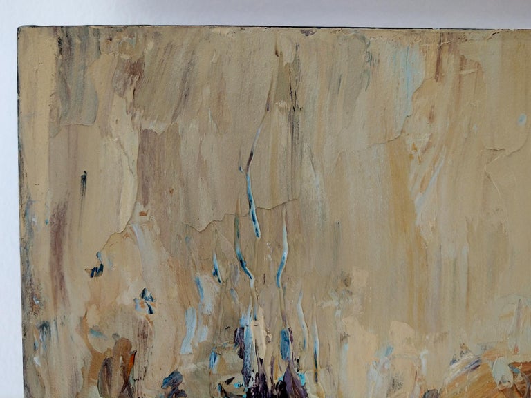 Maxine Price - Maxine Price, "Controlled Burn", 2018, Oil with cold wax ...