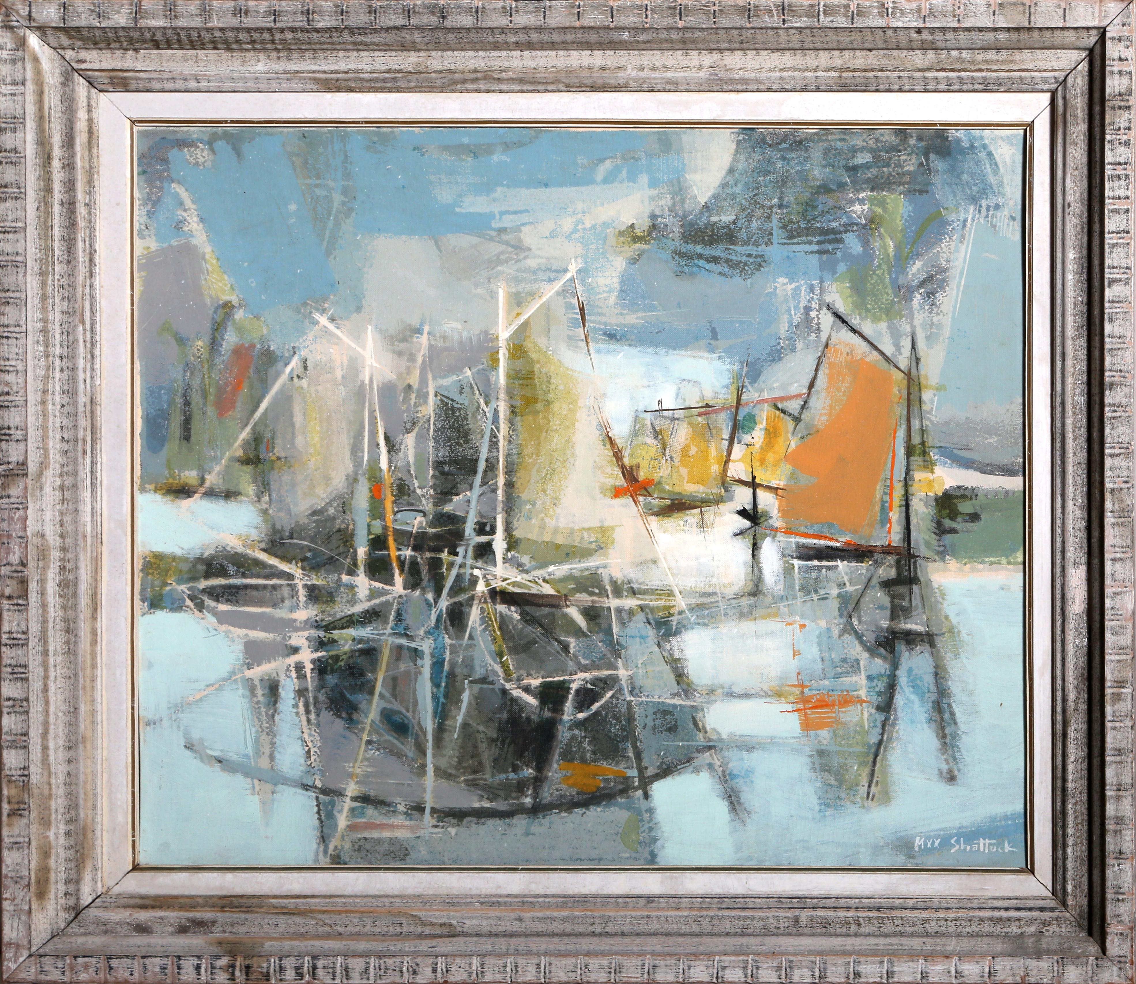 Maxine Shattuck - Abstract Seascape, Oil Painting by Maxine Shattuck at ...