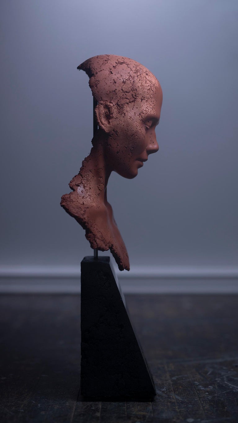 Maya Kulenovic - Mystic Fragment Remnant Variation 2 Concrete Sculpture Pigments Iron In Stock ...