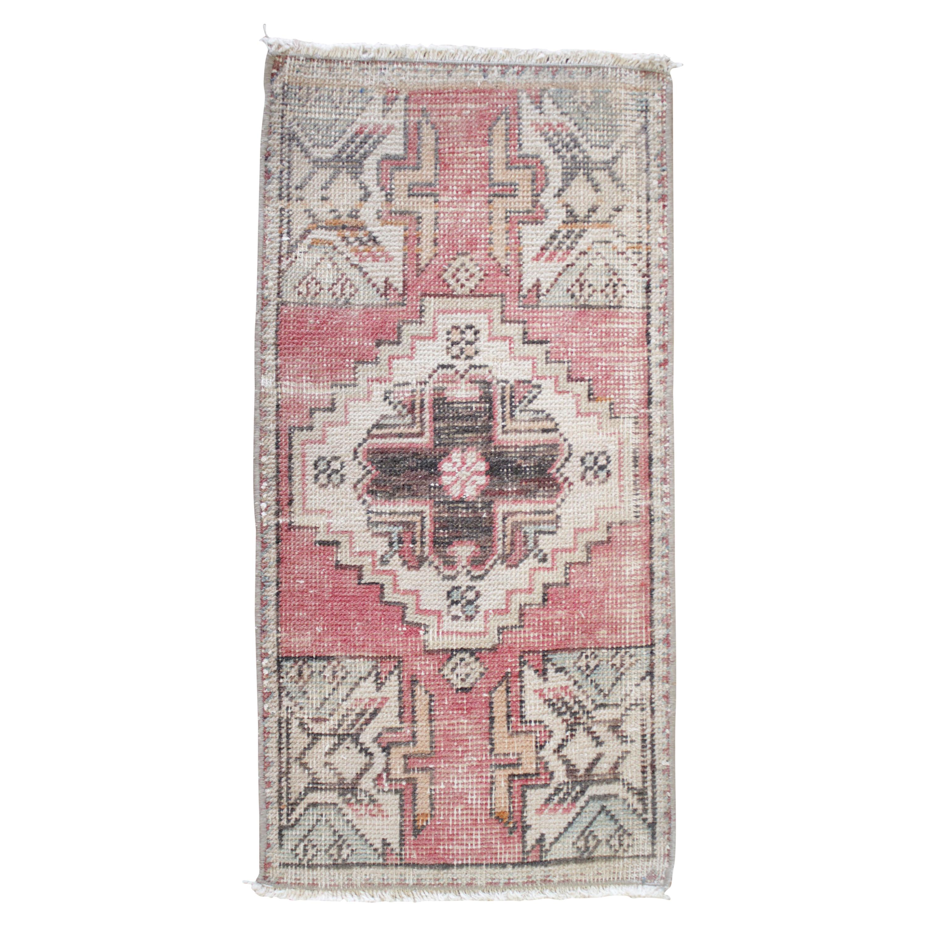 Maya Vintage Turkish Wool Rug at 1stDibs