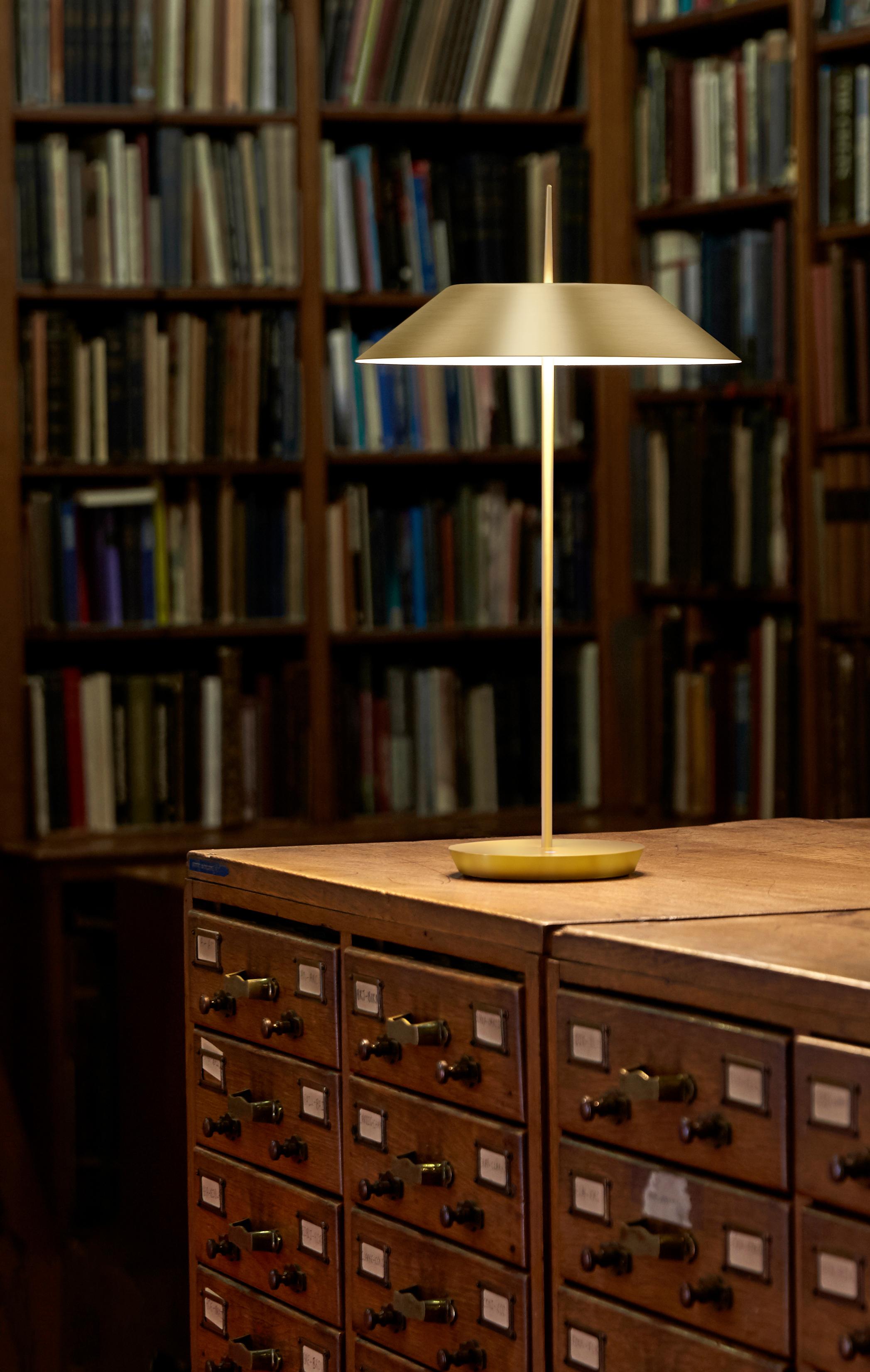 Mayfair LED Table Lamp in Gold by Diego Fortunato For Sale at 1stDibs