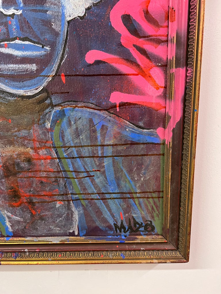 Mazo Colorful Graffiti Street Art George Washington Painting Poster For ...