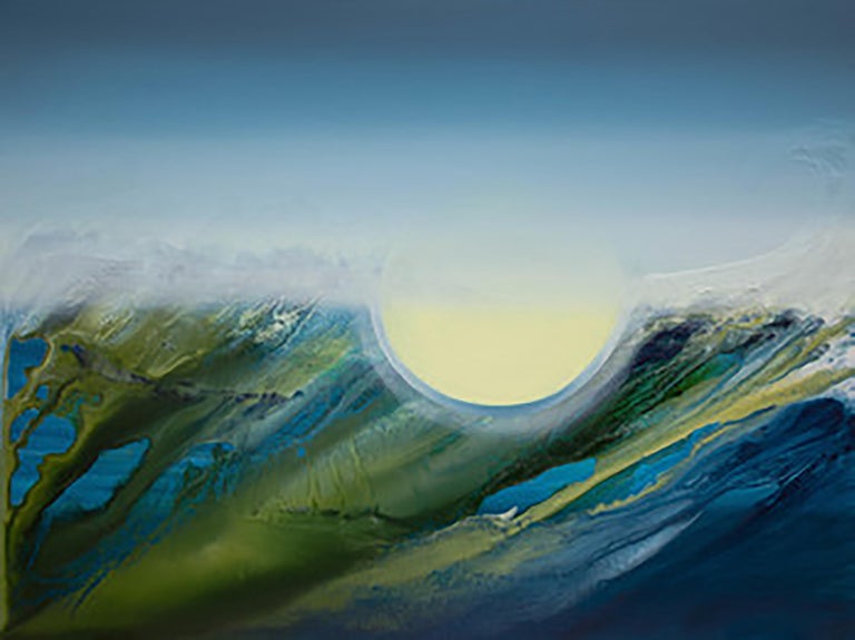 Mb Boissonnault - "Untitled" Oil on Synthetic Canvas For Sale at 1stDibs