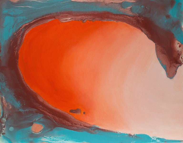 Mb Boissonnault - "Wave #3" Oil on Synthetic Canvas For Sale at 1stDibs