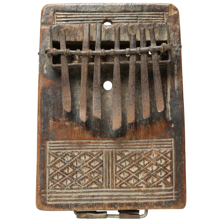 Mbira or Sanza Congo Early 20th Century African Tribal Musical ...