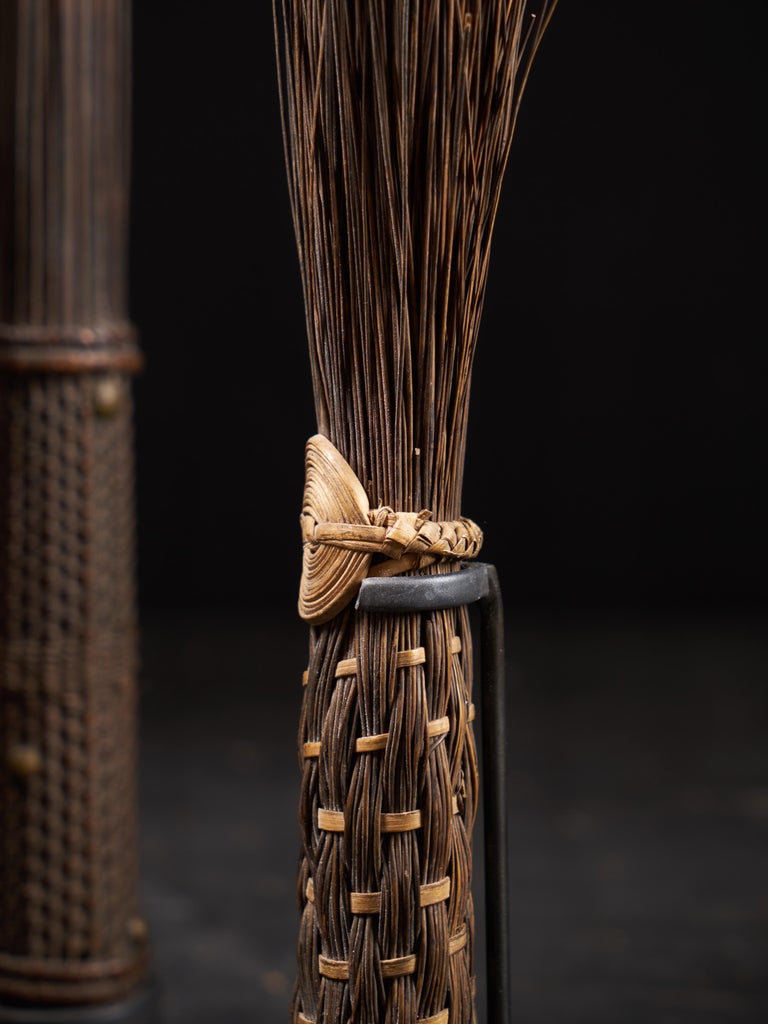Mbole People, DRC, Chief Scepters Collection Made of Palmtree Leaf ...