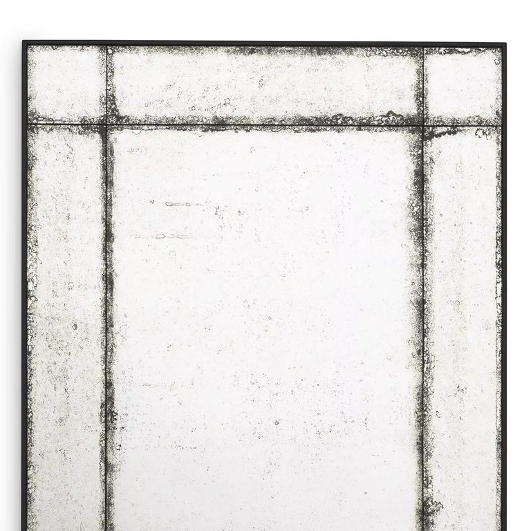 Mc Arthur Rectangular Aged Mirror For Sale at 1stDibs