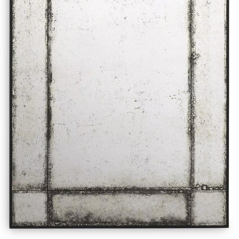 Mc Arthur Rectangular Aged Mirror For Sale at 1stDibs