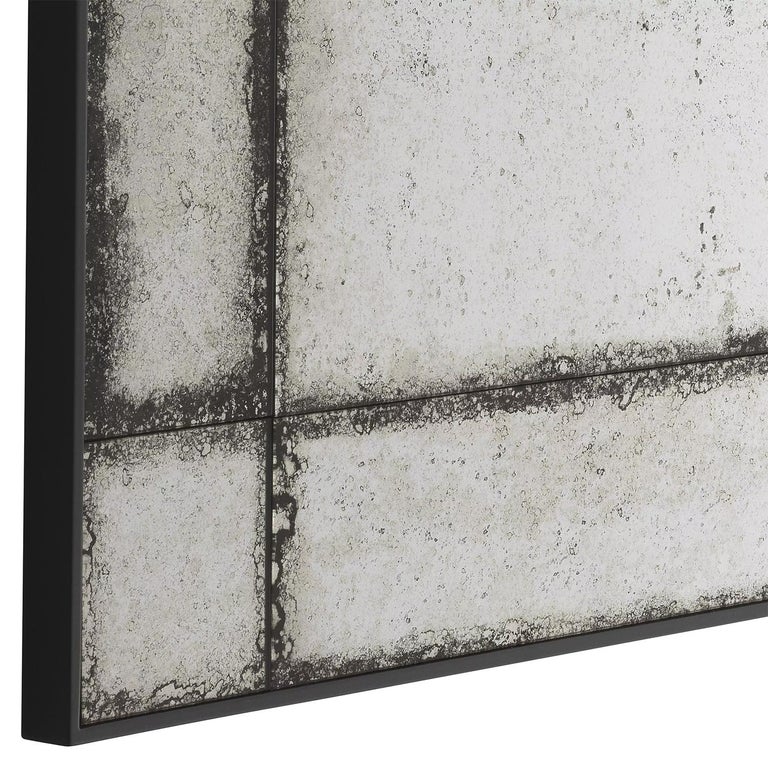 Mc Arthur Rectangular Aged Mirror For Sale at 1stDibs