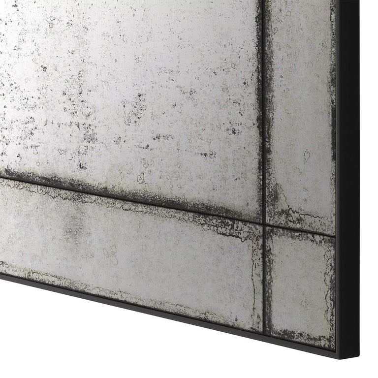 Mc Arthur Square Aged Mirror For Sale at 1stDibs