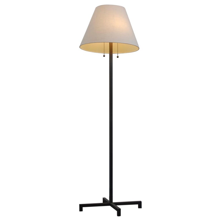 MC Floor Lamp, X Base For Sale at 1stDibs