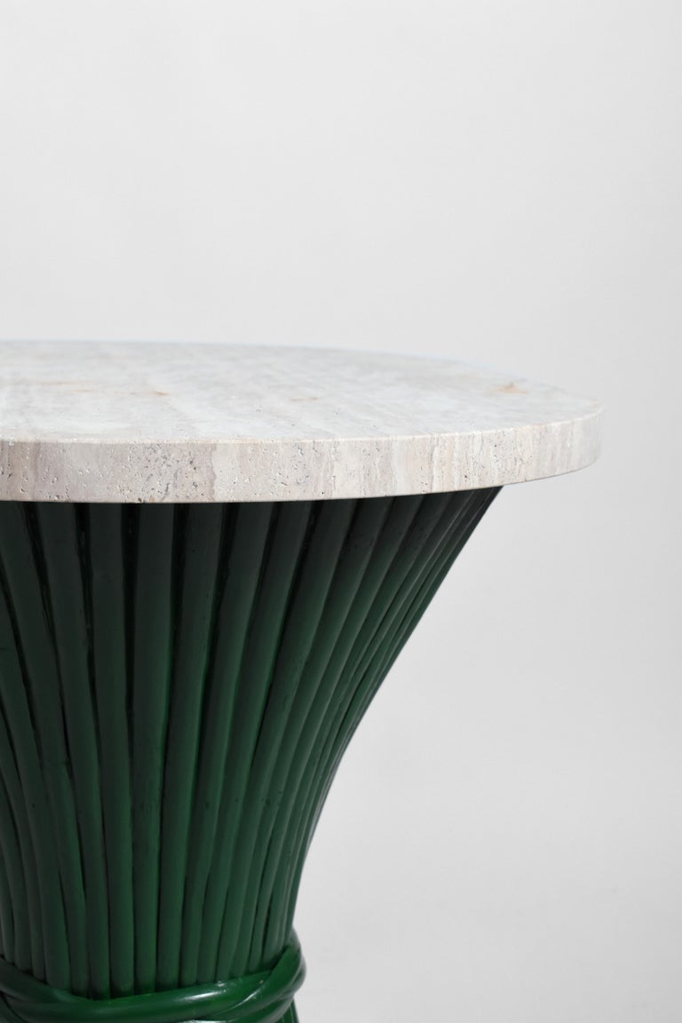 Mc Guire Rattan Console Table, 1970s For Sale at 1stDibs