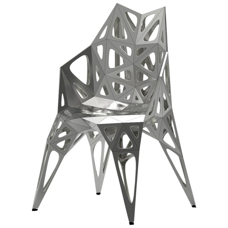 MC11 Endless Form Chair Series Stainless Steel Customizable Black and ...