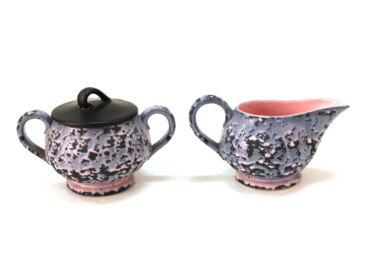 McCoy Mid-Century Modern Ceramic Tea or Coffee Set at 1stDibs