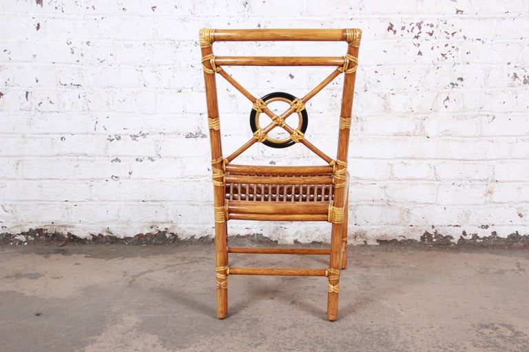 McGuire Hollywood Regency Rattan McGuire Hollywood Regency Rattan