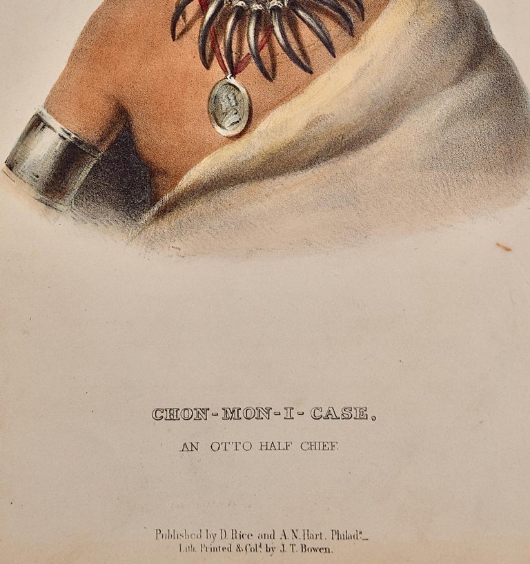 McKenney & Hall - Chon-Mon-I-Case, An Otto Chief: Original Hand-colored ...