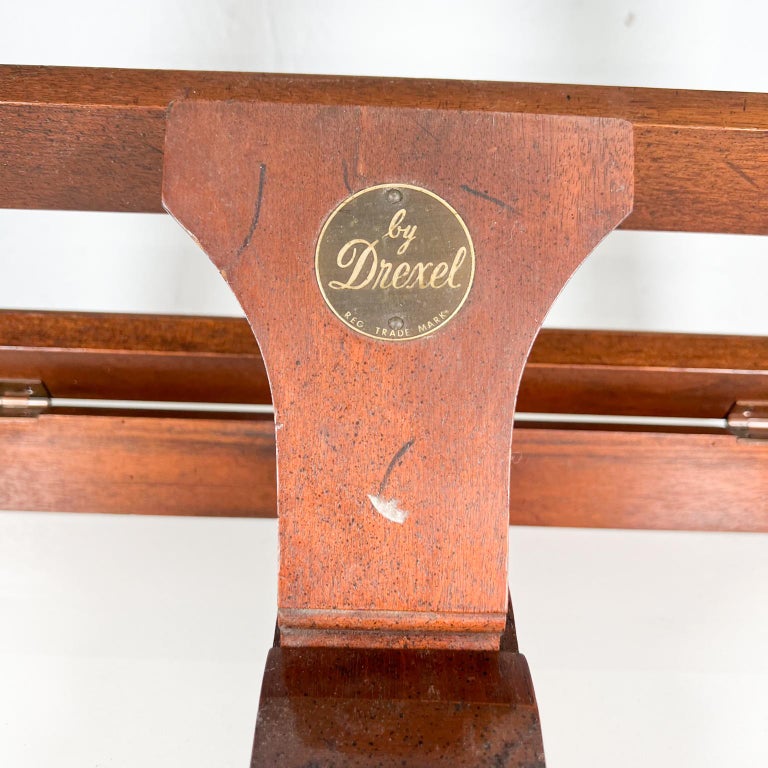 MCM by Drexel Wood Framed Vintage Book Holder For Sale at 1stDibs