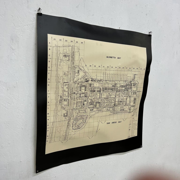 MCM Glorietta Bay San Diego Architectural Drawing Black and White #9 ...