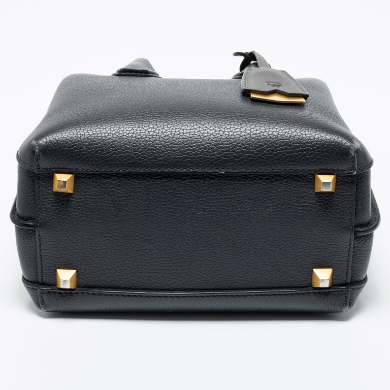 MCM Grey Leather Mini Milla Park Avenue Tote For Sale at 1stDibs