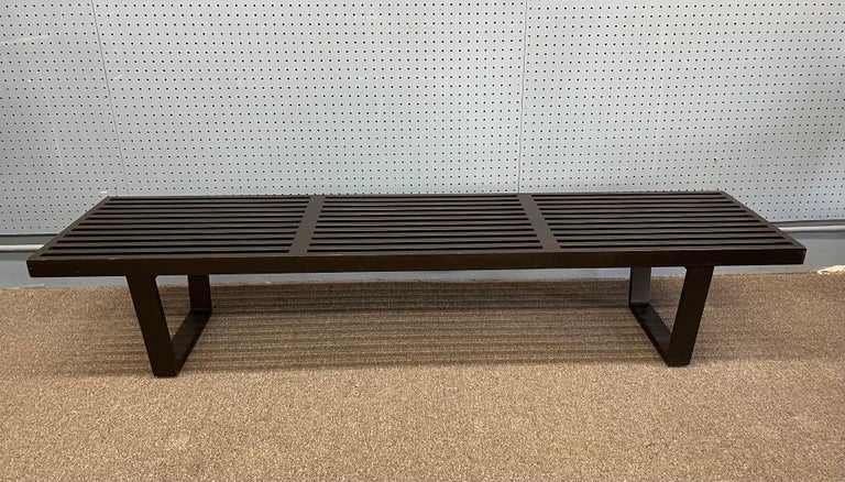 Mcm Large Platform Slat Bench or Coffee Table by George Nelson for ...