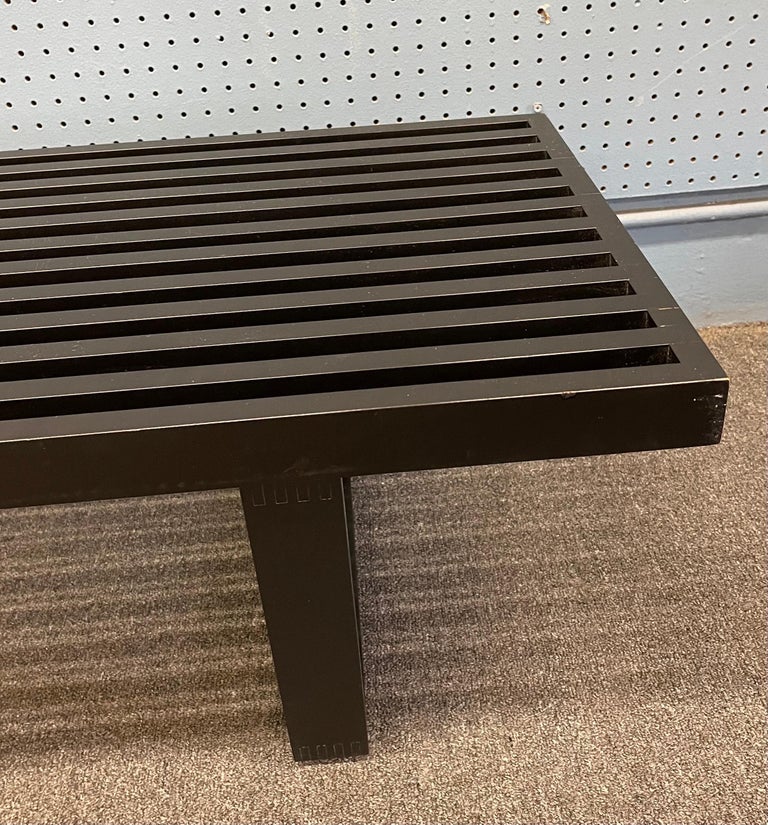 Mcm Large Platform Slat Bench or Coffee Table by George Nelson for ...