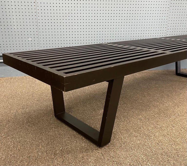 Mcm Large Platform Slat Bench or Coffee Table by George Nelson for ...