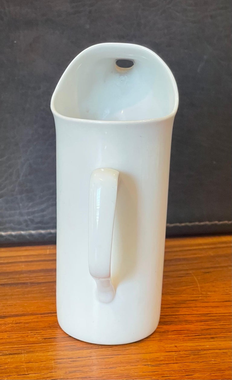 MCM Small Ironstone Porcelain Pitcher by Lagardo Tackett for Schmid For ...