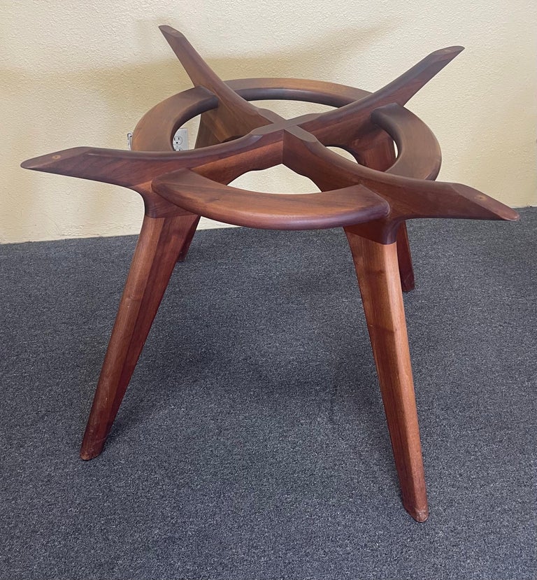 MCM Solid Walnut "Compass" Dining Table by Adrian Pearsall for Craft ...