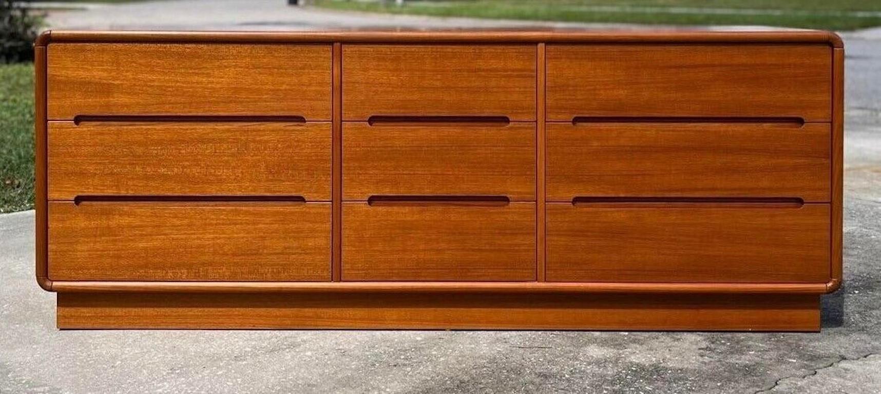 MCM Teak Dresser by SUN CABINET Co For Sale at 1stDibs