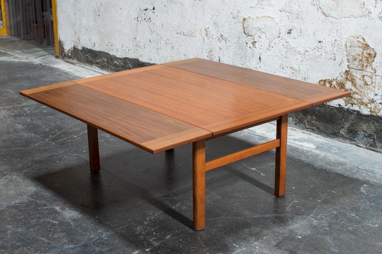 MCM Teak Expandable Adjustable Height Coffee Table For Sale at 1stDibs ...