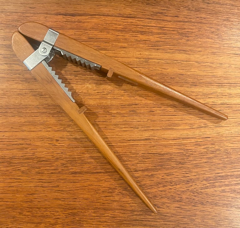 MCM Teak and Metal Nutcracker by Sowe Konst For Sale at 1stDibs