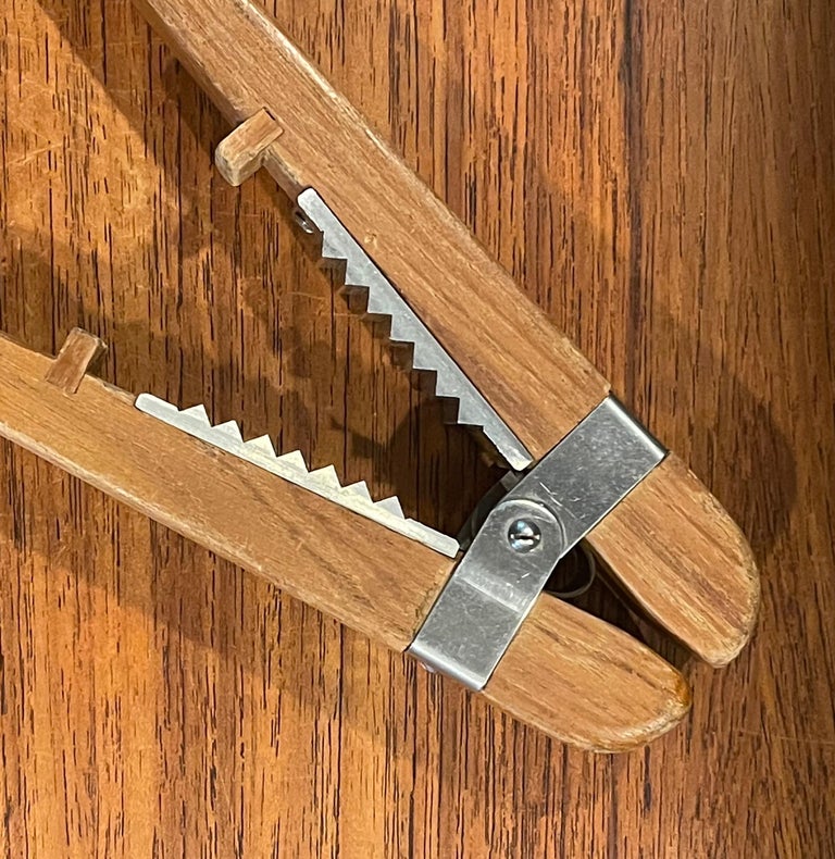 MCM Teak and Metal Nutcracker by Sowe Konst For Sale at 1stDibs
