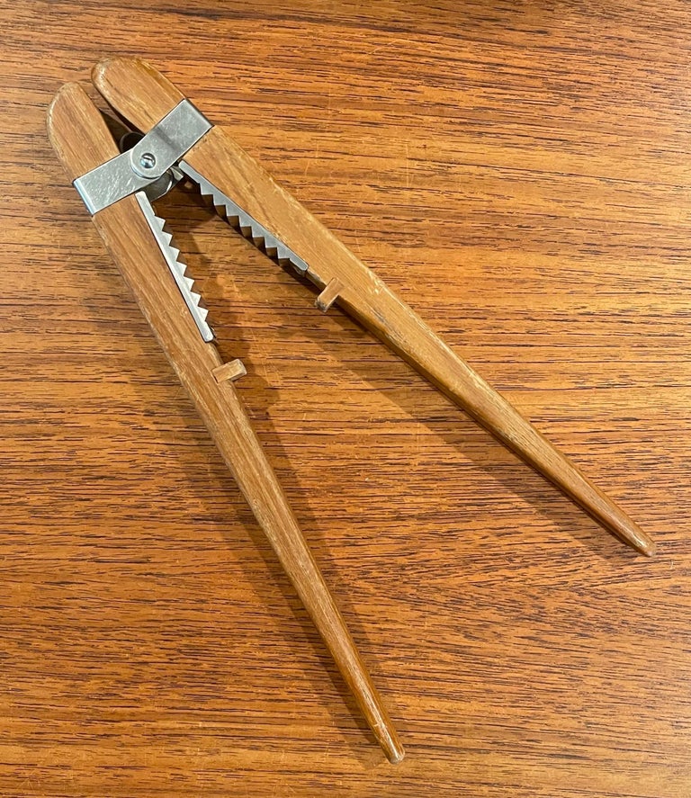 MCM Teak and Metal Nutcracker by Sowe Konst For Sale at 1stDibs