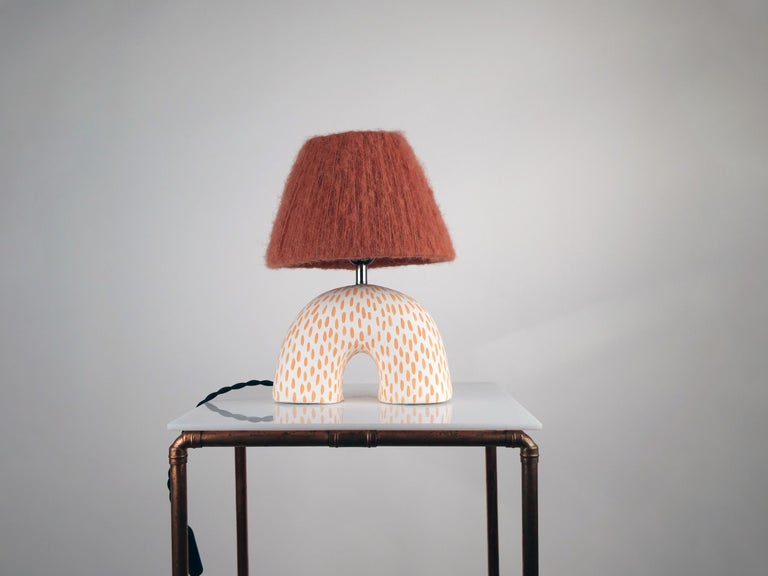 'Me' Table Lamp - Tangerine Dash (Matte) For Sale at 1stDibs