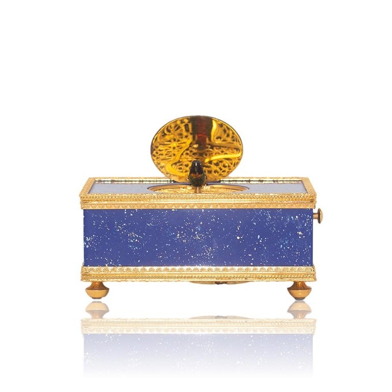 Mechanical Bird Singing Box Reuge at 1stDibs