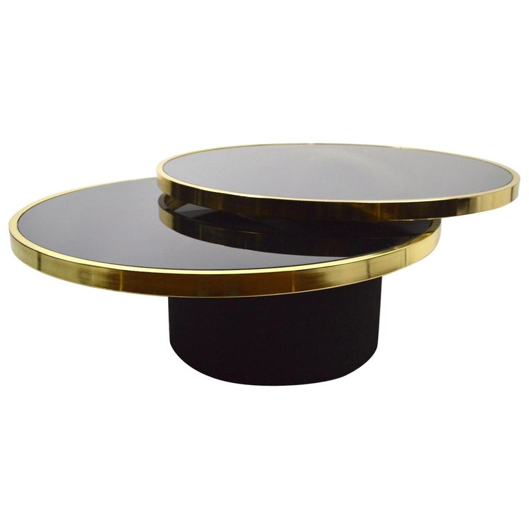 Mechanical Disk Table by Baughman for DIA at 1stDibs