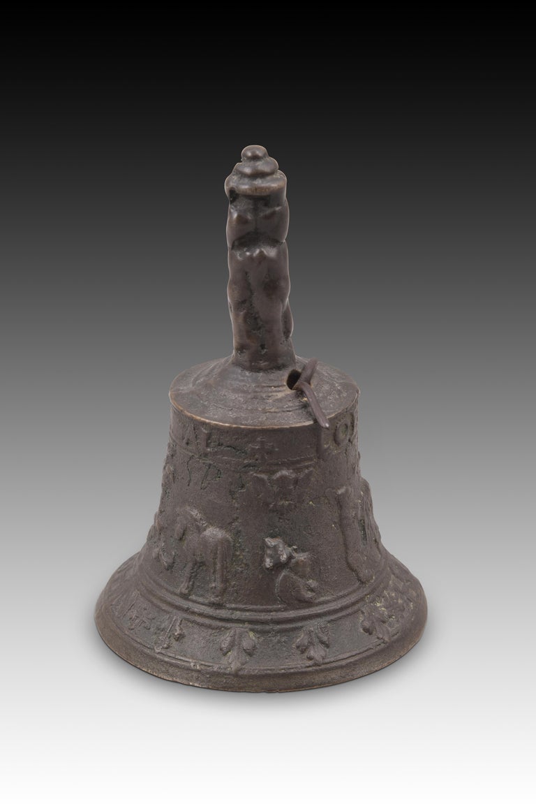 Mechelen bronze bell. 16th century at 1stDibs