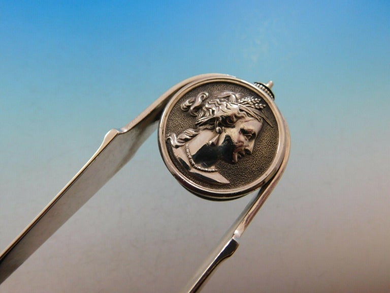 Medallion by Gorham Sterling Silver Ice Tong Double Chicken Claw For ...