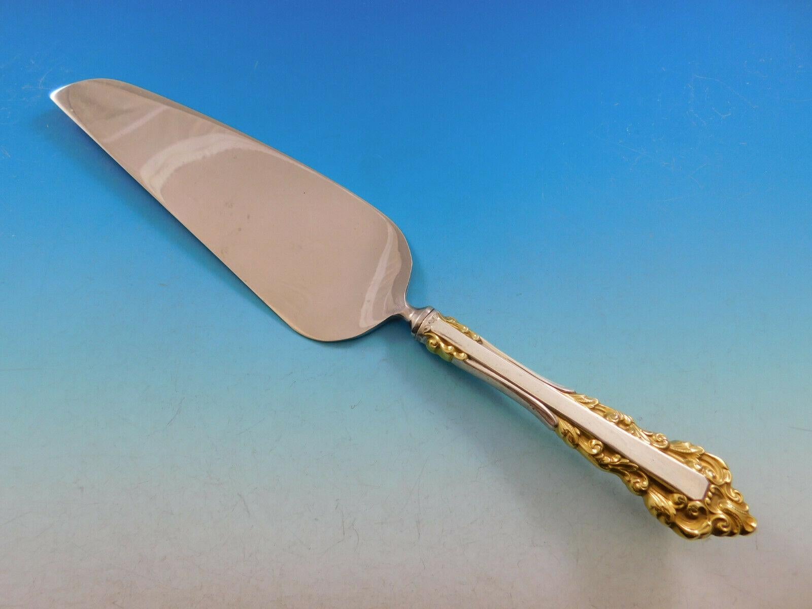 Medici Golden by Gorham Sterling Silver Flatware Set 8 Service 63 ...