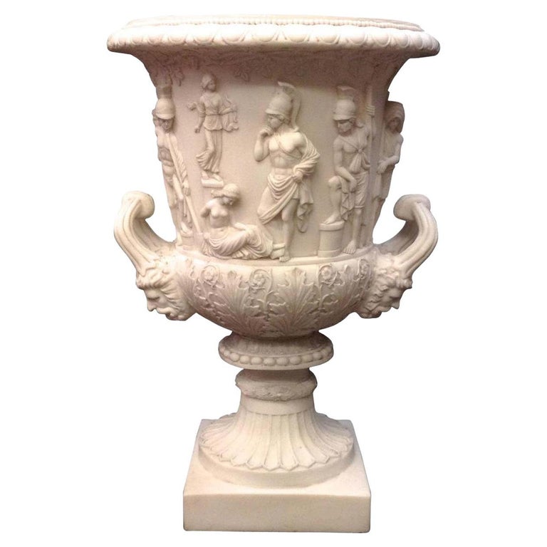 Medici Marble Vase Large, 20th Century at 1stDibs