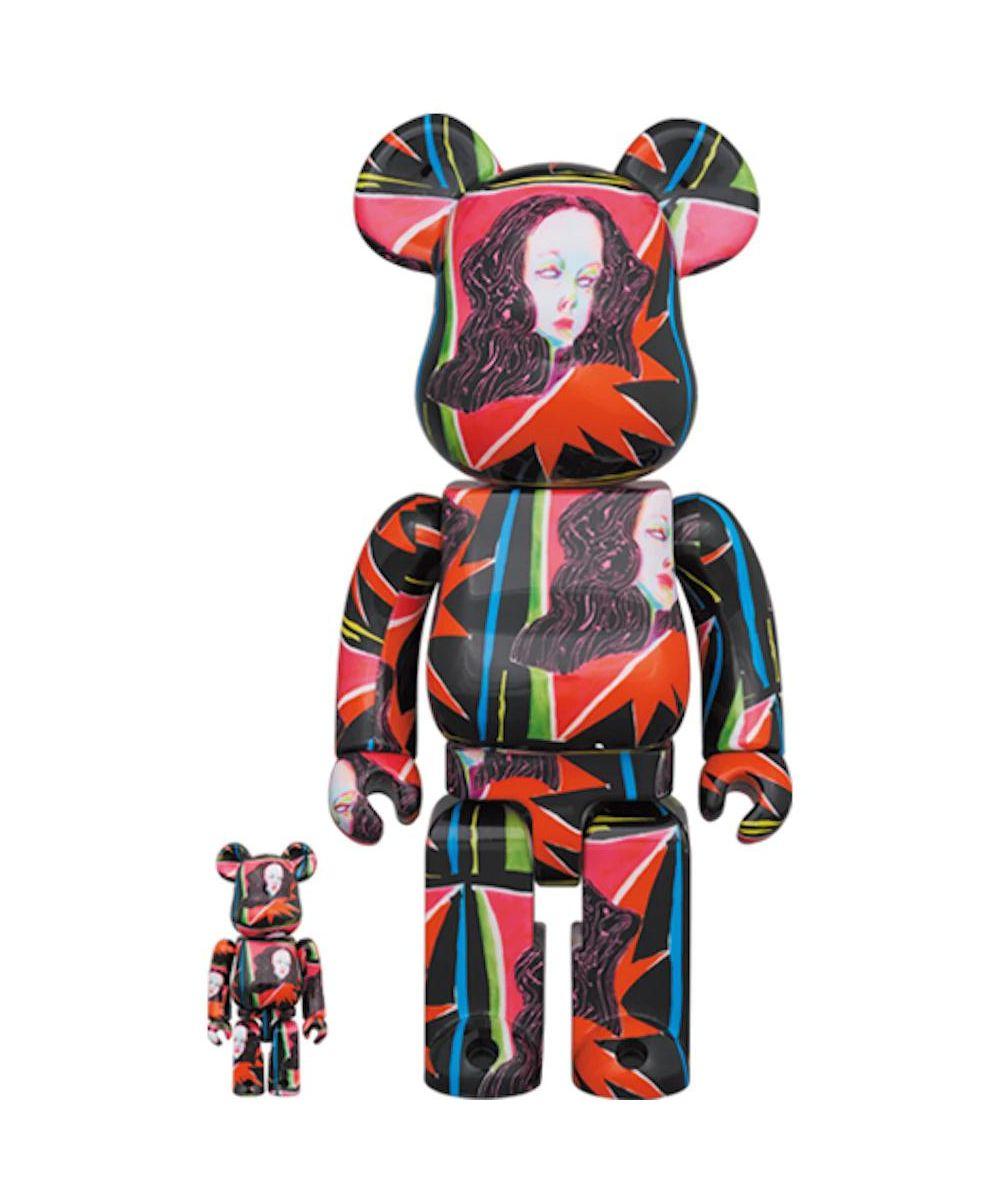 Medicom Toy - 100%/400% Bearbrick Saiko Otake Planet For Sale at 1stDibs