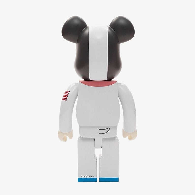 Medicom Toy - BEARBRICK 400% Astronauts Snoopy For Sale at 1stDibs