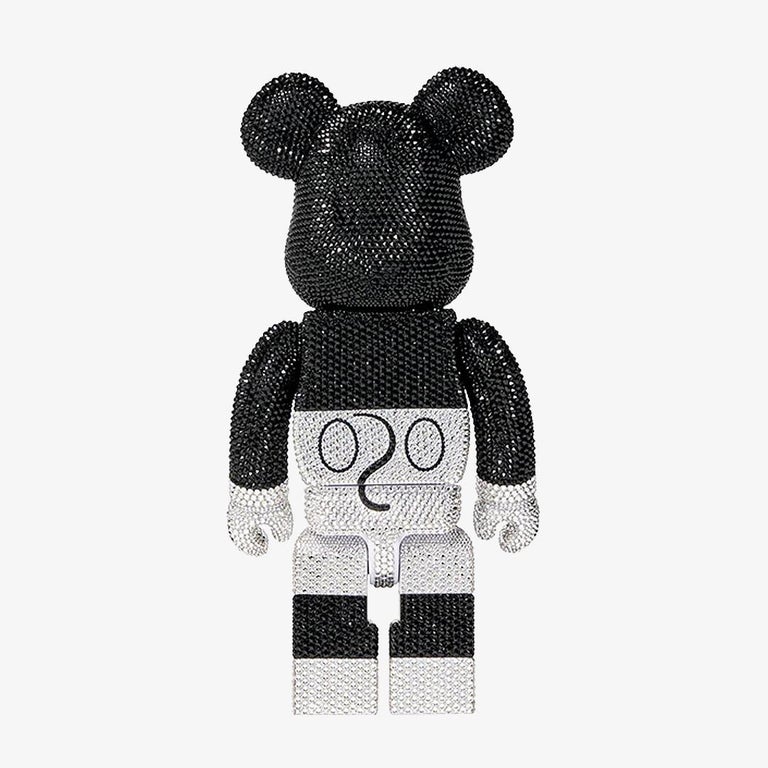 Medicom Toy - BEARBRICK 400% Crystal Decorate Mickey Mouse For Sale at ...