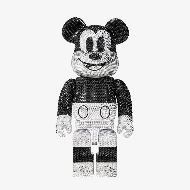 Medicom Toy - BEARBRICK 400% Crystal Decorate Mickey Mouse For Sale at ...