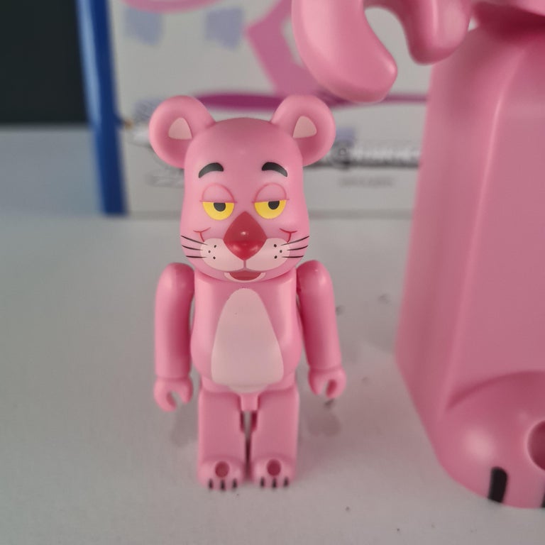 Medicom Toy - Bearbrick - Ensemble panthère rose 100 % et 400 % En ...